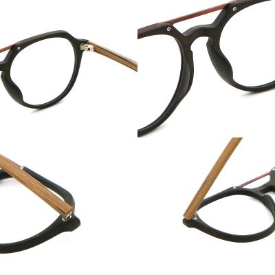 Cina Imitazione di telaio ottico in legno acetato per uomini e donne MR 092 in vendita
