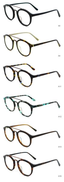 Quality Artisanal Enduro Wood Grain Acetate Optical Glasses Frame MR 098 for sale