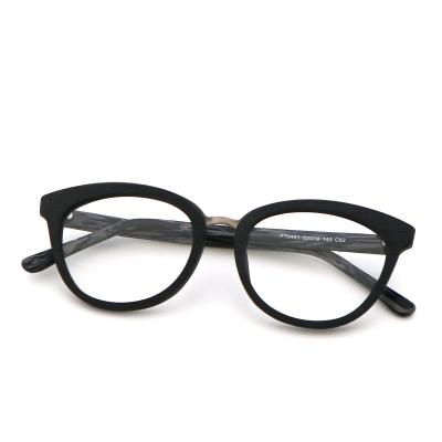 Quality Vogue Artisanal Wood Grain Acetate Optical Glasses Frame MR 0461 for sale