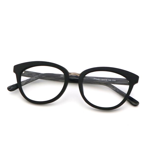 Quality Vogue Artisanal Wood Grain Acetate Optical Glasses Frame MR 0461 for sale