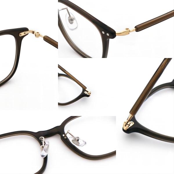 Quality Hot selling Women Men Vintage Acetate Optical Glasses MR 98A07 for sale