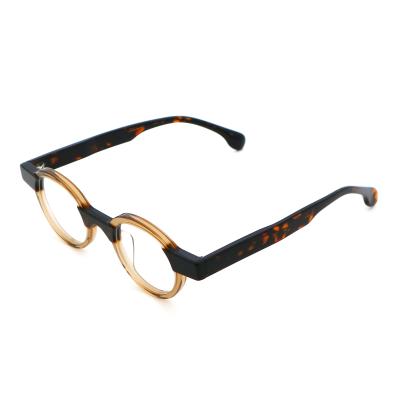 China Fad Handiwork Acetate Glasses Frames Lenses Material Optical Frame For Everyone for sale