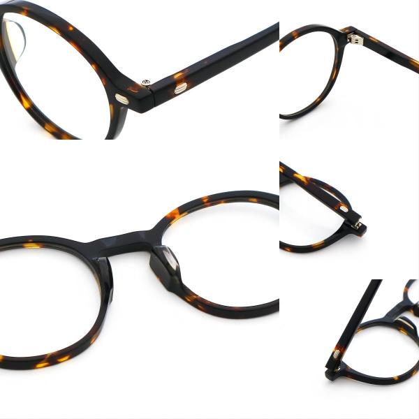 Quality Gray Eco Acetate Glasses Eyeglasses Acetate Model Various Colors Elliptic for sale