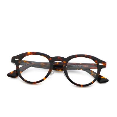 Leichte Acetatbrille für Männer Schwarz Farbenvoll Stilvoll Handwerk Acetat Optik