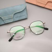 China Ultralight IP Plating Beta Titanium Glasses Frame For All Face for sale