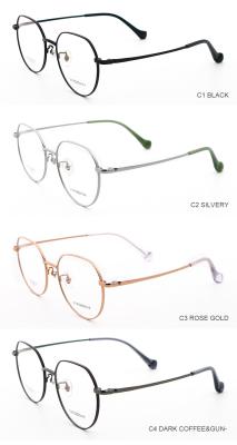 China Weightless Beta Titanium Alloy Glasses Frame For Collocation for sale