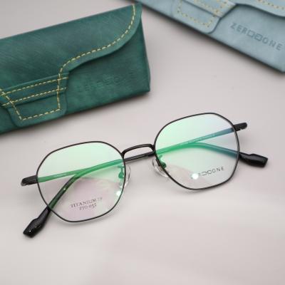 China Good Resilient Beta Titanium Glasses Frames Women'S Man Mens for sale