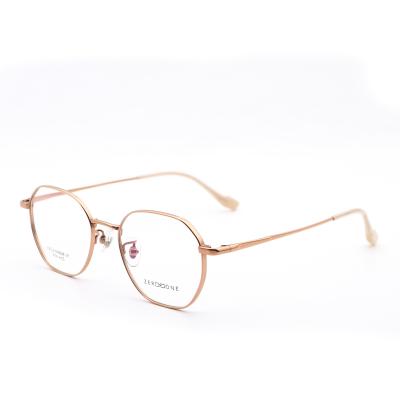 China Good Resilient Beta Titanium Glasses Frames Women'S Man Mens for sale