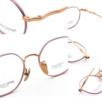 China Cheapn Lightweight And Comfortable Beta Titanium Glasses Frame for sale