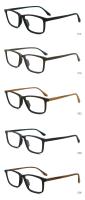 China Wood Grain Glasses Frames Acetate Glasses Frames Hand Made Eyewear for sale