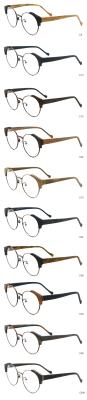 Cina Occhiali in legno artigianale Copia Acetato Cornice Occhiali Retro Quadrati in vendita