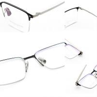 China Ultra-Light Eyeglasses Frames Pure Titanium Glasses Frames Safety for sale