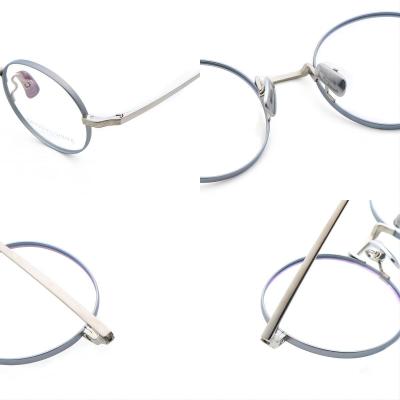 China Various Colors IP Plating Pure Titanium Glasses Frame 88209 for sale