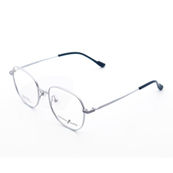 Quality Square Eyeglasses Frames Temple Adjustable β Titanium Unique 66356 for sale
