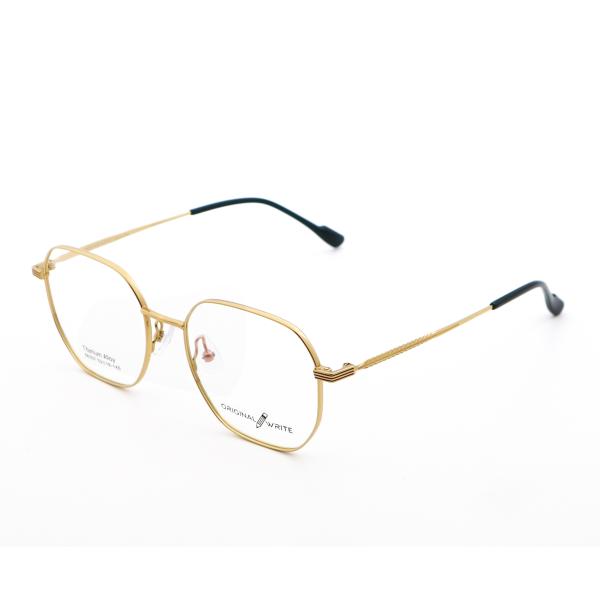 Quality Flexible Fashionable Β Titanium Optical Frame Eyeglasses 66357 for sale