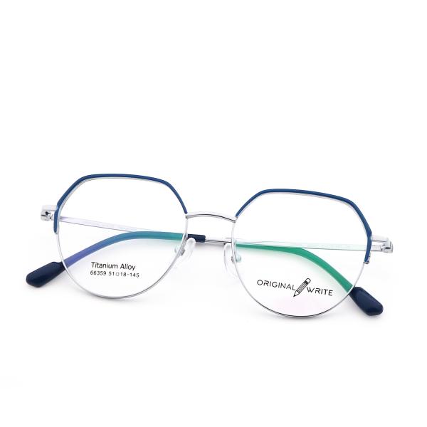 Quality Weightless Colorful B Titanium Frames Optical Glasses Frame 66359 for sale