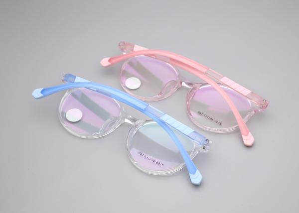 Quality Childrens Eye Glass Frames Vibrant Colors TR Silicone Kids Eyeglasses for sale