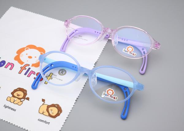 Quality Fad Elliptic Shape Frame TR And Silicone Kids' Glasses LF 5522 for sale