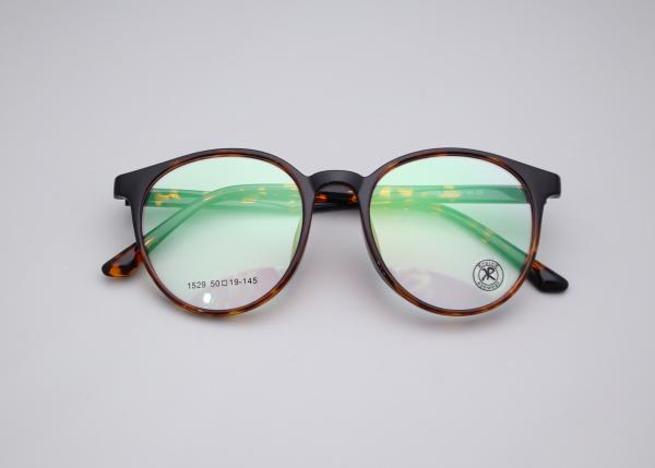 Quality Tr90 Eyeglass Frames Plastic Frame Metal Legs  For Men And Women for sale