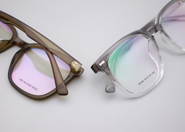 Quality Rectangle Shape Full Rim Unisex Glasses Frame Material Tr90 for sale
