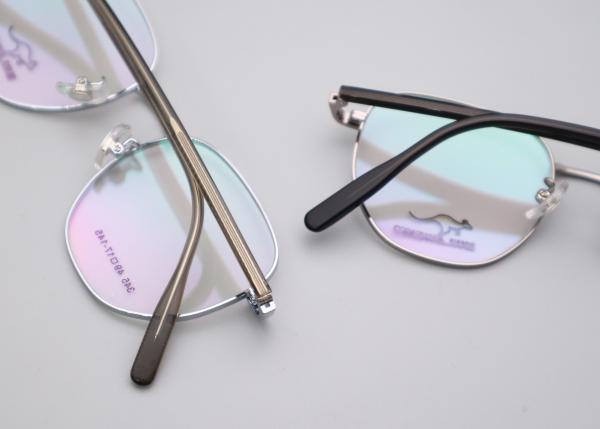 Quality Ultralight Sophisticated Vintage Custom Metal Eyeglass Frames Acetate Optical for sale