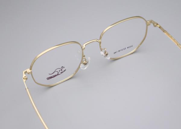 Quality Exquisite Metal Frames Unisex Full Rim Metal Eyewear Sleek Design for sale