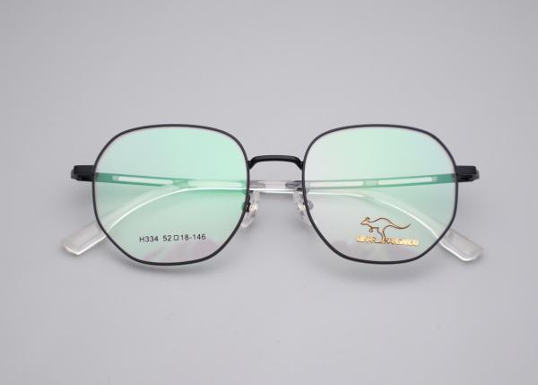 Quality Exquisite Metal Frames Unisex Full Rim Metal Eyewear Sleek Design for sale