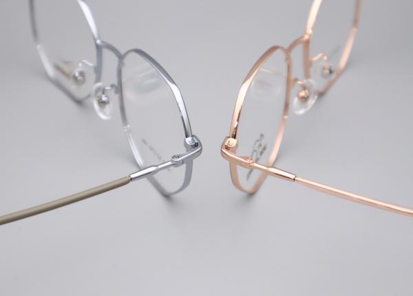 Quality Fashion Metal Frame Eyeglasses Unisex Full Rim Frame Metal Optical for sale