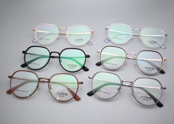 Quality Exquisite Modern Design Metal Optical Frame Glasses Comfort for sale