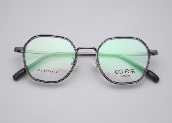 Quality Blue Black Metal Glass Frames Light Stylish Sophisticated Comfort Eyeglasses for sale