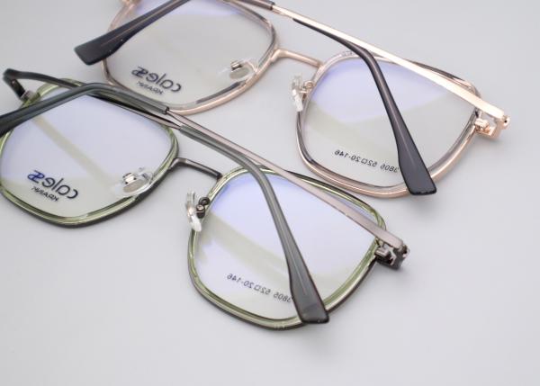 Quality Brown Blue Light TR Black Metal Glass FrameGlasses Stylish Design Unisex for sale