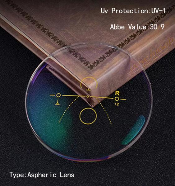 Quality Thin Impact Resistant 1.59 PC Lenses AR Coating Comfort Progressive Lenses for sale