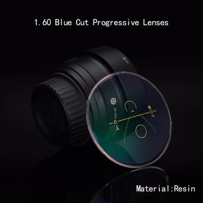 Quality Quality Lenses 1.60 Blue Cut Progressive Lenses Block Blue Ray Glasses for sale