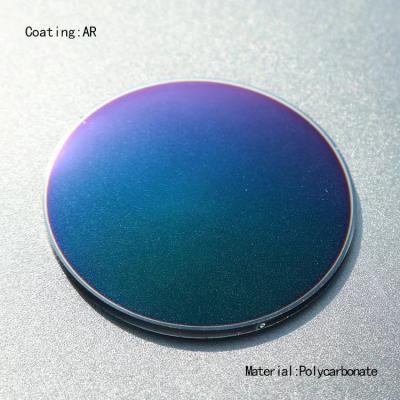 Cina 1.59 Rivestimento AR Policarbonato Fotocromatico E Lenti a Taglio Blu Lenti a Visione Unica in vendita