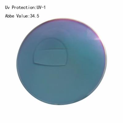 Quality Quality Lenses 1.56 Blue Cut Flat Top Bifocal Photochromic Lens for sale