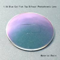 Quality Quality Lenses 1.56 Blue Cut Flat Top Bifocal Photochromic Lens for sale