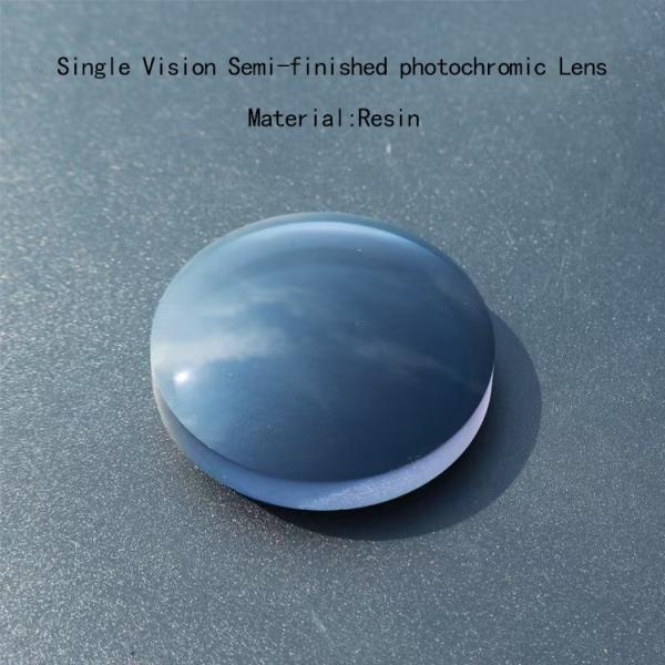 Quality Single Vision Semi-finished UC/HC/HMC Photochromic Optical Lens for sale