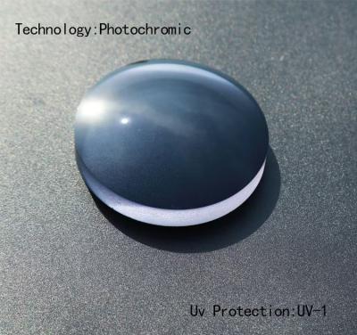 Cina 1.59 PC Single Vision Anti Blue Light fotocromatico semilavorato in vendita