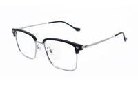 China Lightweight Comfort Pure Titanium Eyeglasses Rectangular Frame for sale