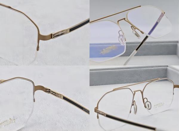 Quality Trendy And Ergonomic Beta Titanium Glasses Lightweight ZTO 3012 for sale