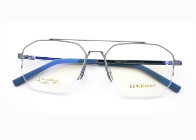 중국 트렌디하고 에르고노믹한 베타 티타늄 안경 가벼운 ZTO 3012 판매용