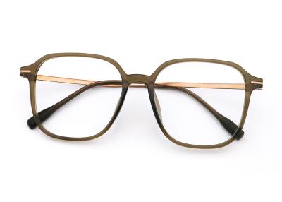 중국 젊은 유니섹스 스타일 직사각형 TR+티타늄 프레임 안경 ZTO 1007 판매용