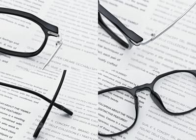 China Unisex TR+Beta Titanium Rectangle Glasses Frame Adjustable ZTO 1023 for sale