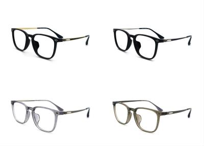 China Rectangle Shape Adjustable Temple Pure Titanium Spectacles 839 for sale