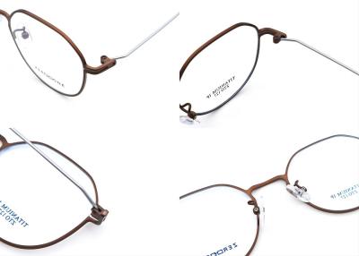 China 50-20-148 Beta Titanium Glasses Full Frame Literature and Art Requirements ZTO 127 for sale