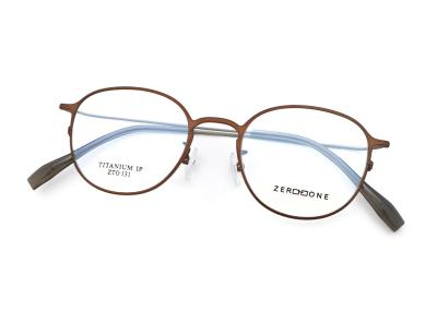중국 트렌디 멀티 컬러 베타 티타늄 안경 가벼운 ZTO 131 판매용