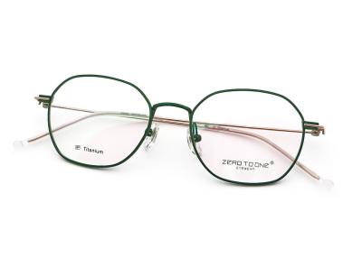 China ZTO 9202 Unisex 10G Lightweight Elliptic Beta Titanium Glasses for sale