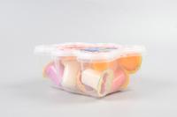 China Transparent Plastic Packaging Box , Disposable Food Grade Packaging Boxes for sale