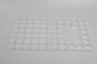 China Foldable Food Packaging Boxes Eco Friendly Material Transparent Color for sale