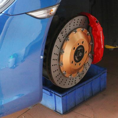 Cina Aggiornamenti delle pinze dei freni per auto Porsche alla pinza rossa GT6 6pot per migliorare la potenza di arresto in vendita